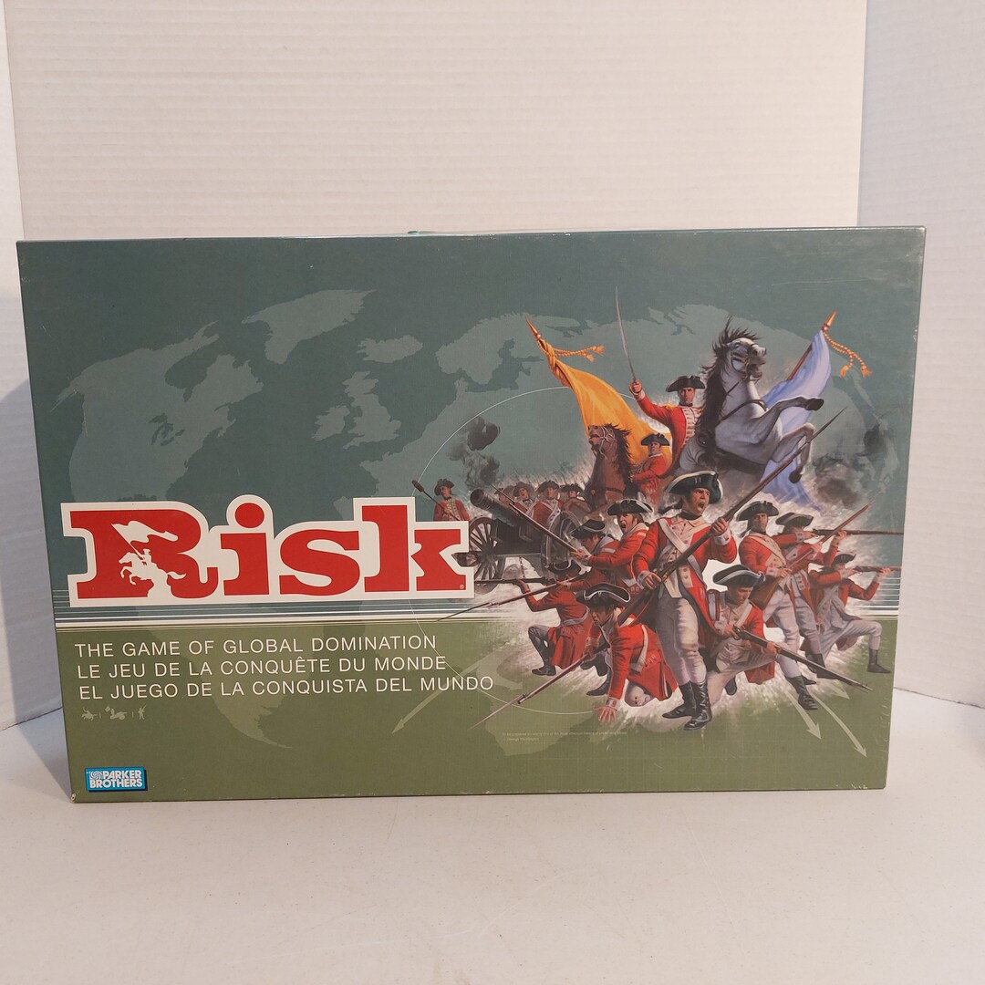 Risk: the Game of Global Domination complete With Golden Calvary Token ...