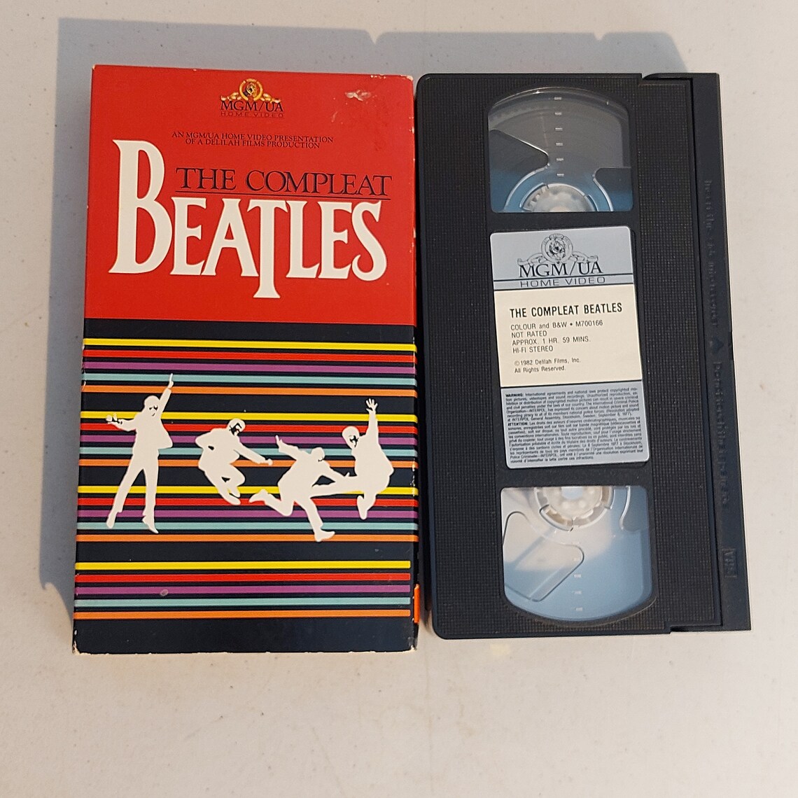 The Compleat Beatles (VHS, 1982) - Etsy
