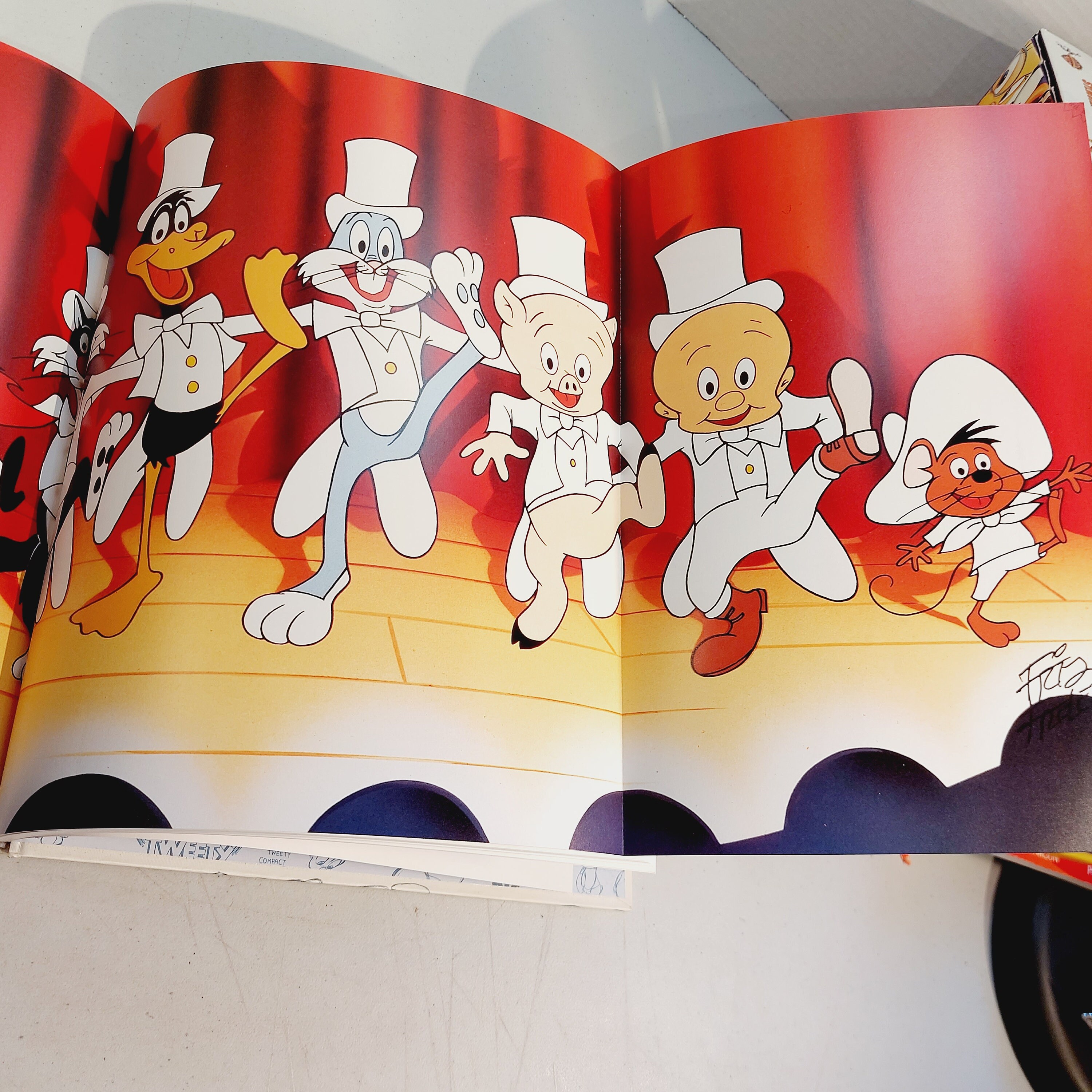 Vtg Warner Bros. Animation Art Book hardcover - Etsy