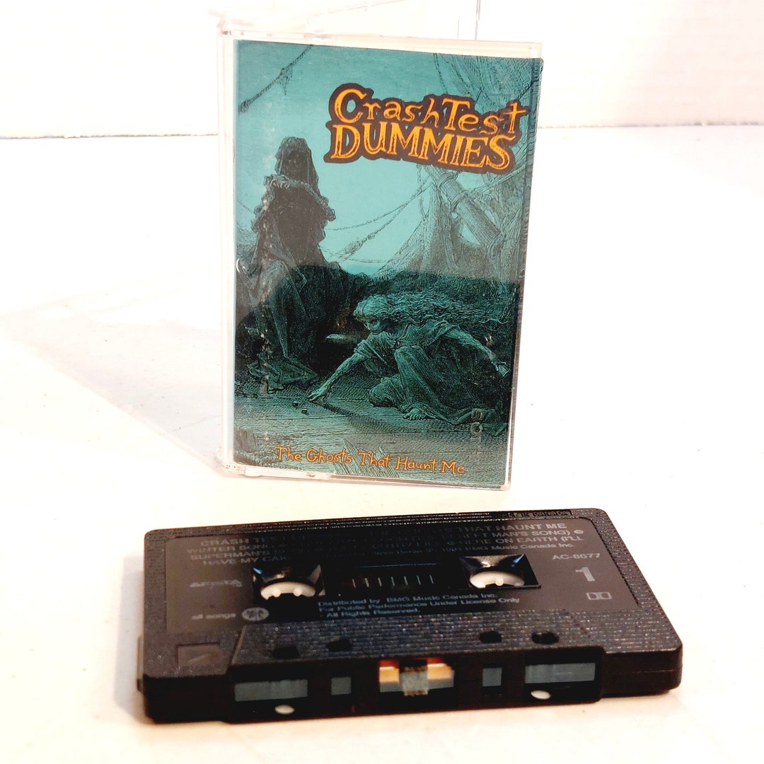 Crash Test Dummies ~ the Ghosts That Haunt Me (cassette, 1991) Tested ...