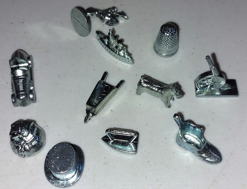Monopoly 65th Anniversary Game Pieces and Instructions - Etsy