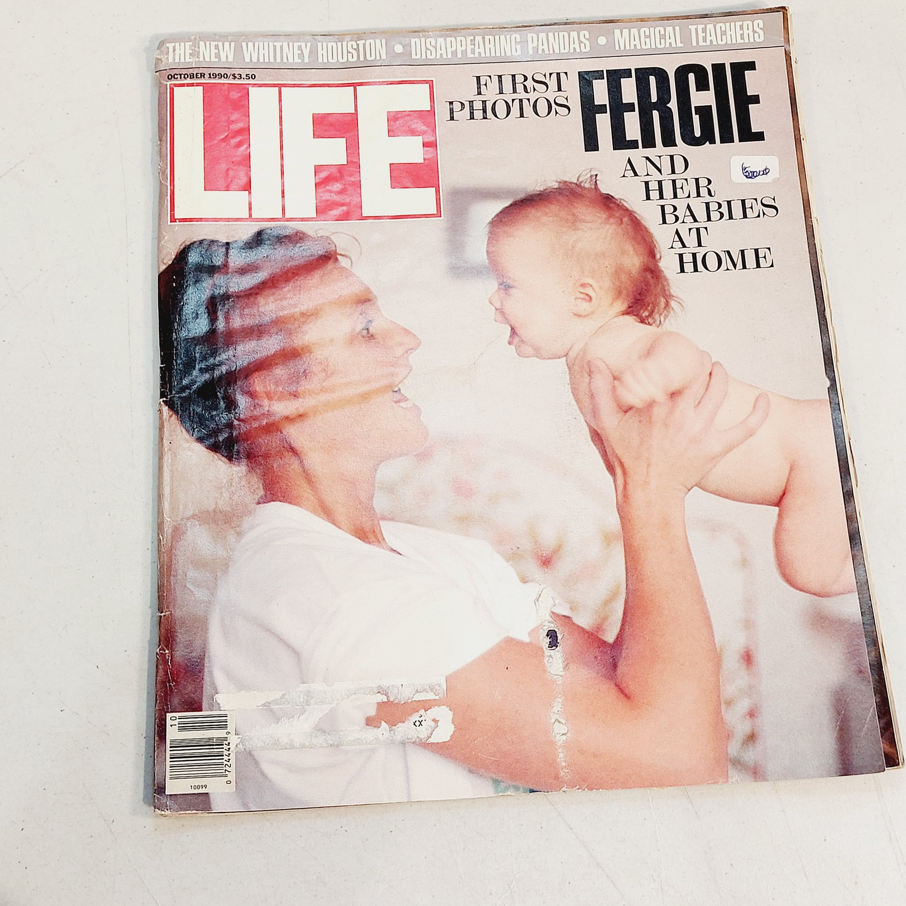 Vtg LIFE Magazine 1990 ~ First Photos Fergie and Her Babies at Home - Etsy