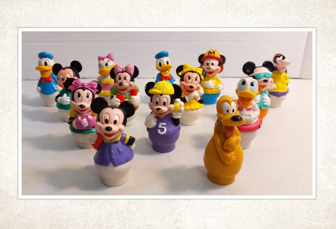 Vtg Lot of 14 Acro Disney Finger Puppets - Etsy
