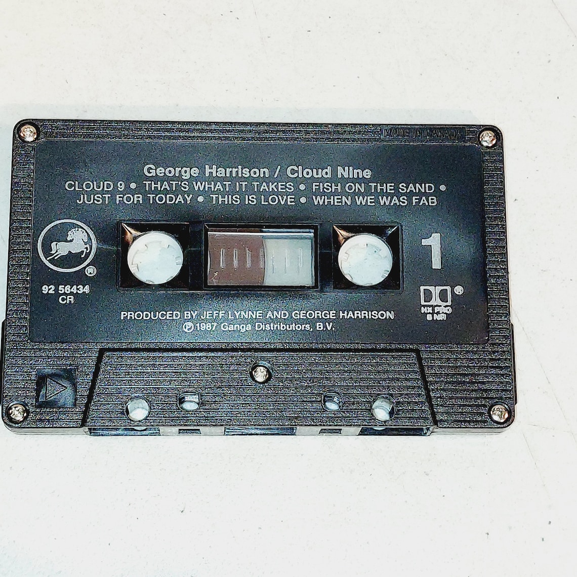 George Harrison ~ Cloud Nine (cassette Tape, 1987) Tested and Works - Etsy