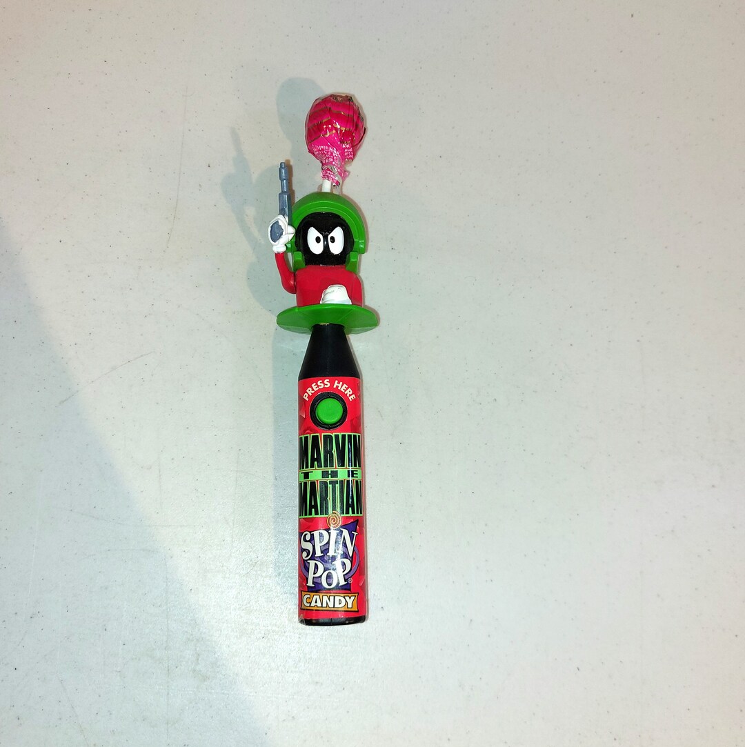 Vtg 1996 Marvin the Martian Spin Pop-nos - Etsy