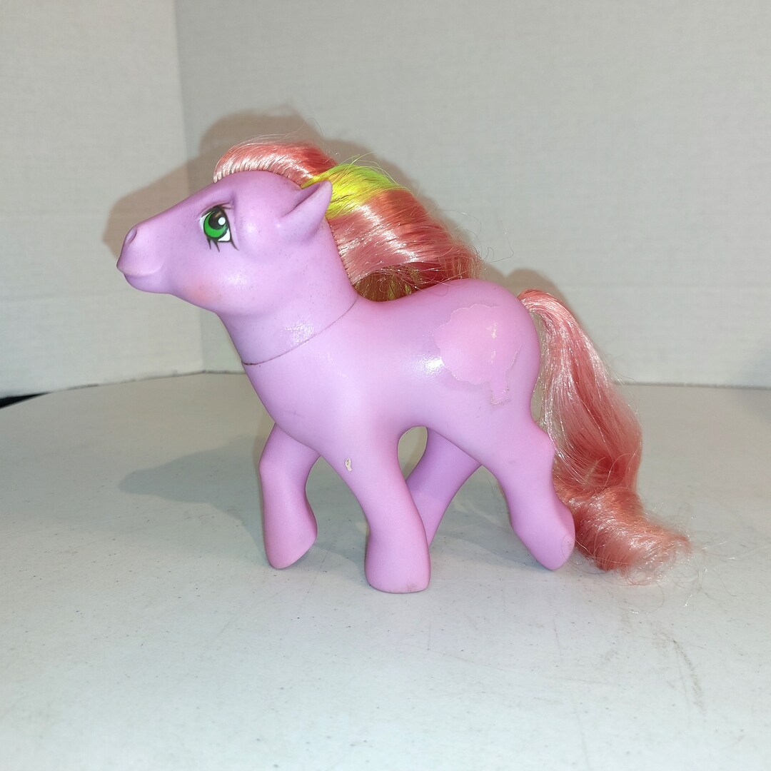 Vtg 1984 G1 My Little Pony Windy Tree Magic Message, Missing Decal ...
