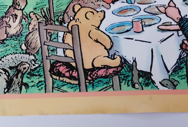 Vtg Winnie the Pooh Laminated Posters 31.5" X 20" - Etsy