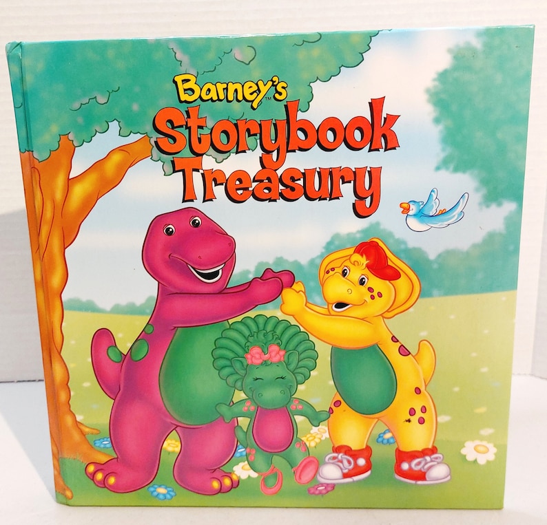 Barney's Storybook Treasury Hardcover Children's Book 1998 - Etsy