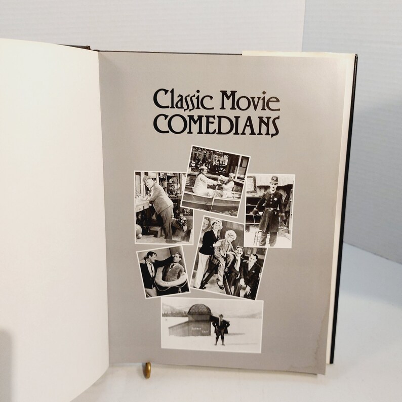 Classic Movie Comedians Hardcover Coffee Table Book - Etsy