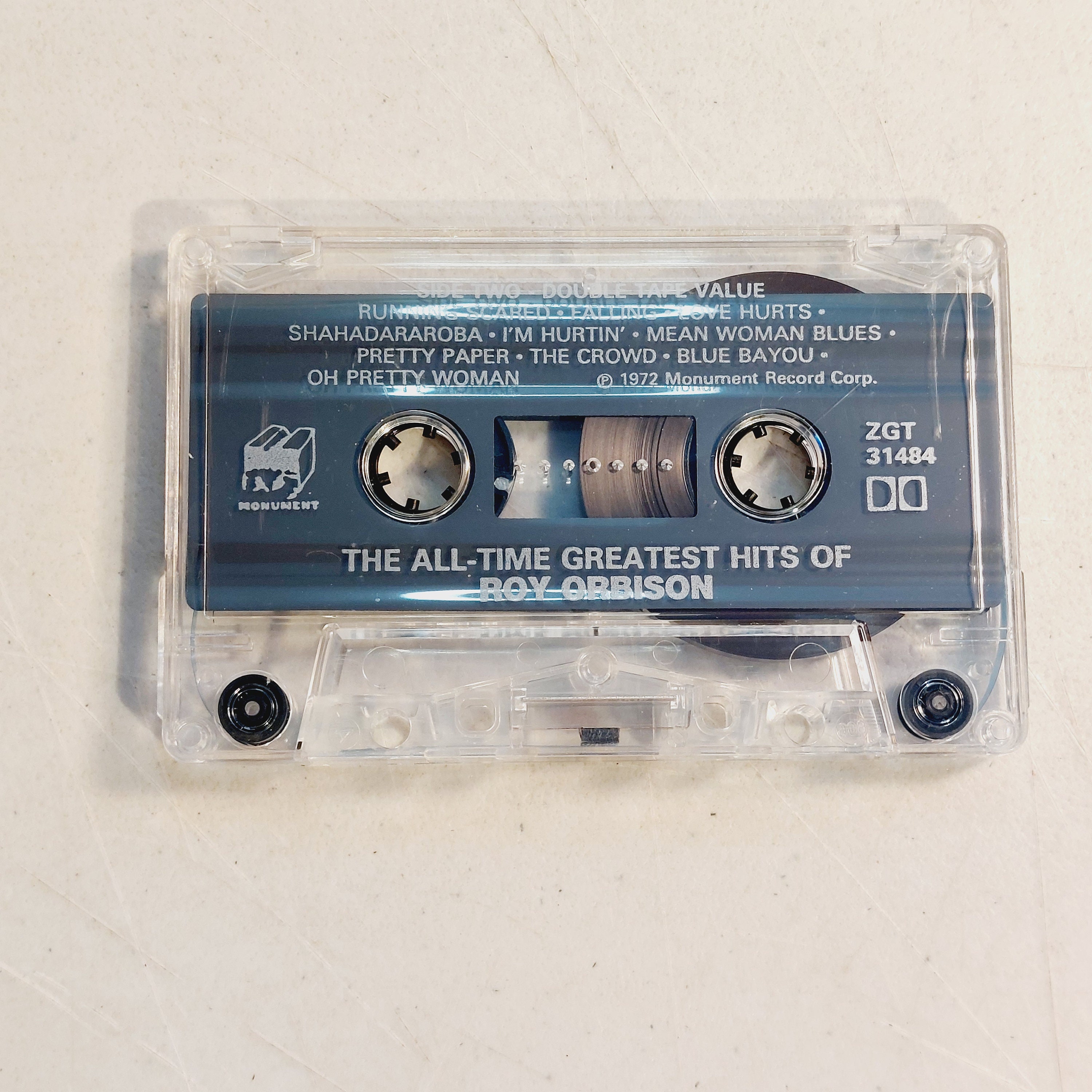 Roy Orbison-all Time Greatest Hits Vol 1-2 (cassette Tape, 1989) Tested ...