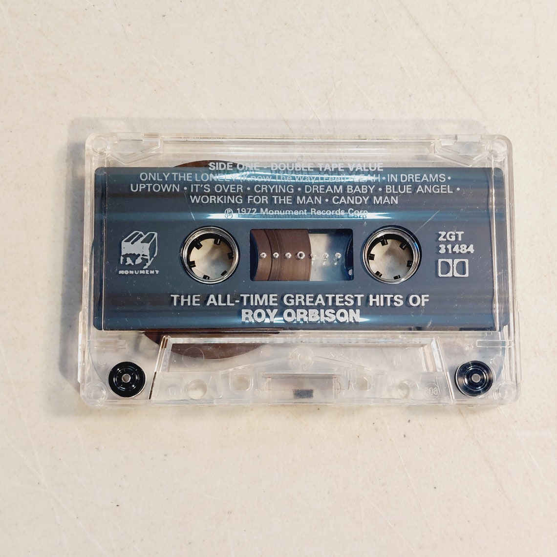Roy Orbison-all Time Greatest Hits Vol 1-2 (cassette Tape, 1989) Tested ...