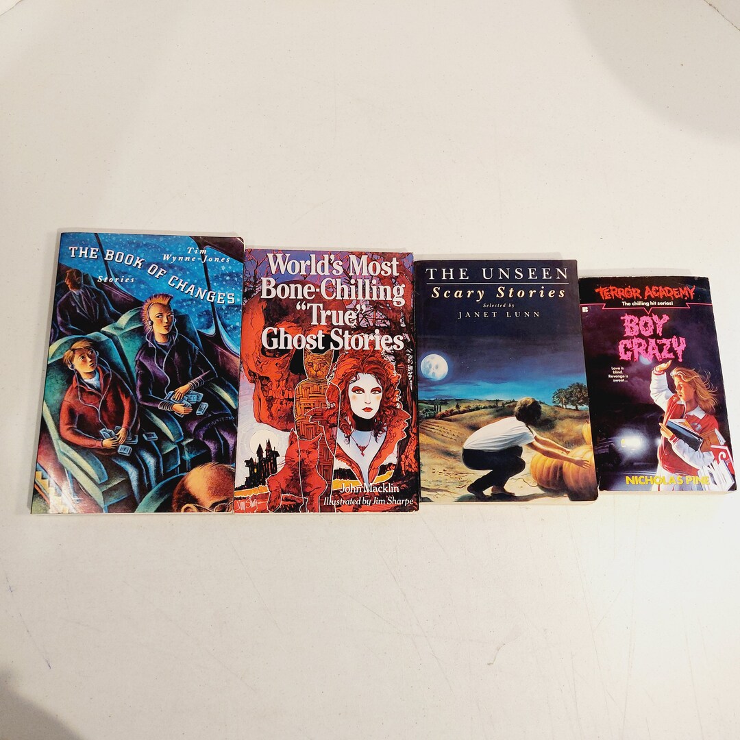 Vtg 1995 Lot of 4 Assorted Ghost Stories Paperback Books - Etsy