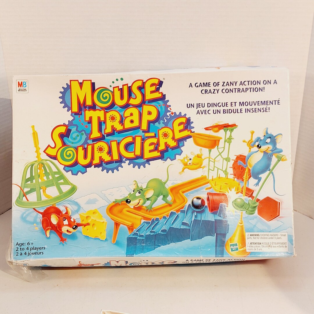 Mouse Trap Board Game by Milton Bradley 1999 Complete - Etsy