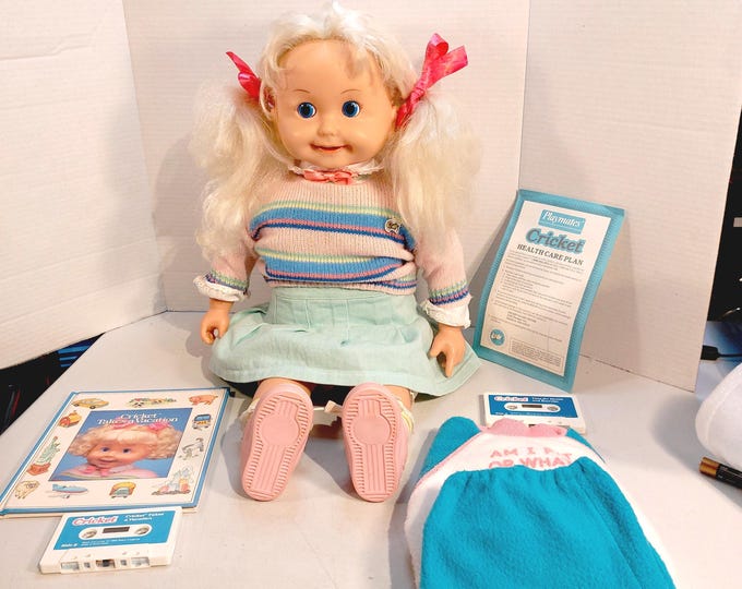Vtg 1986 Cricket Doll With Original Box -playmates Toys - Etsy