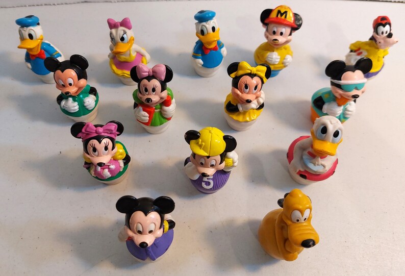 Vtg Lot of 14 Acro Disney Finger Puppets - Etsy
