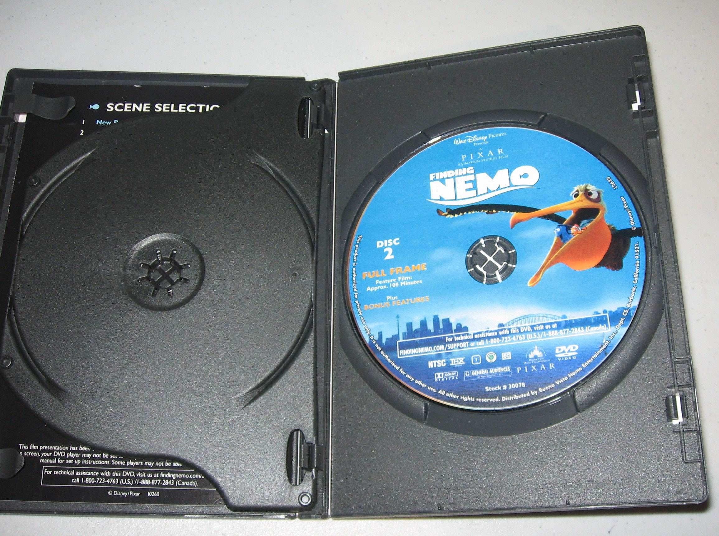 Finding Nemo ~ 2 Disc Collectors Edition DVD ~ 2001 - Etsy