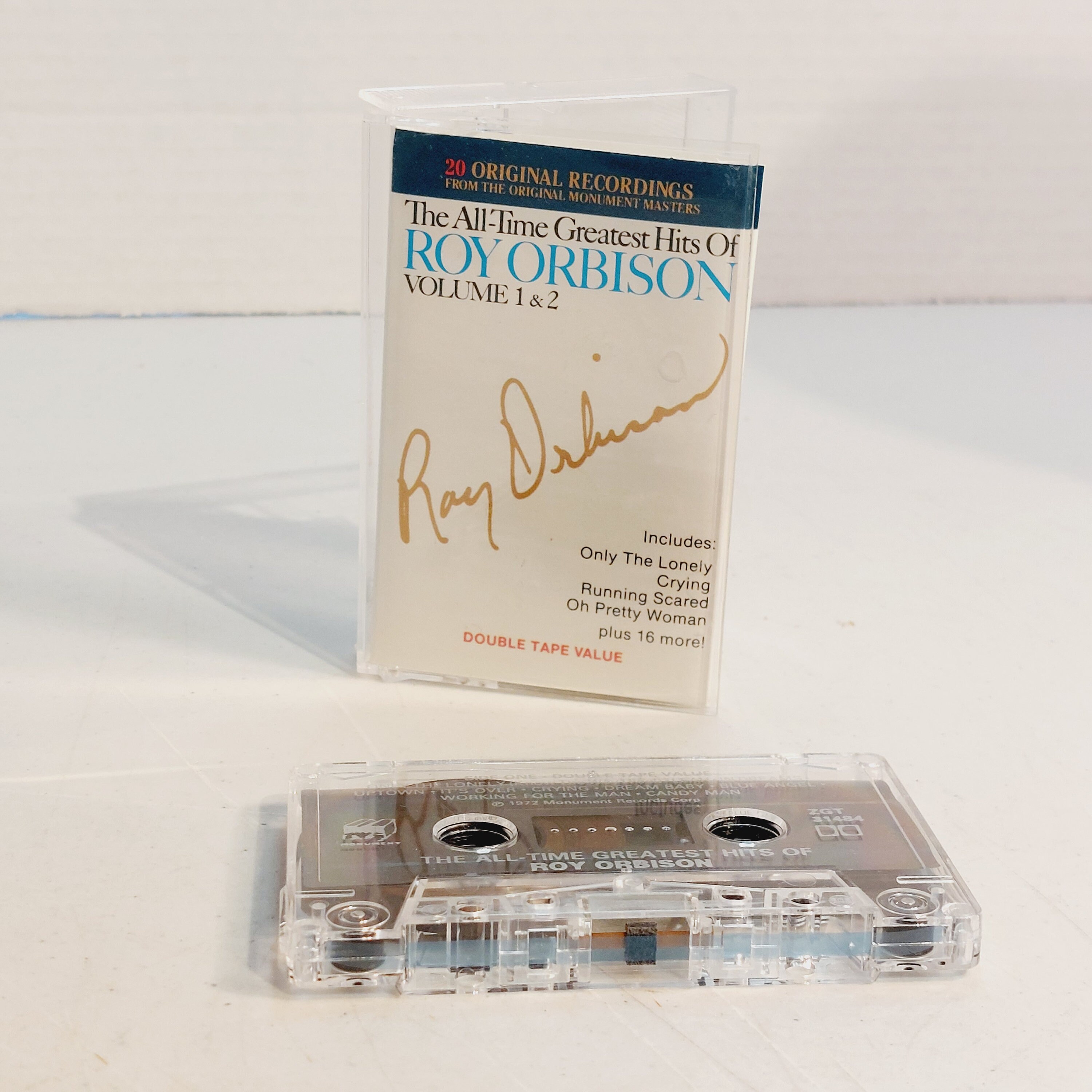 Roy Orbison-all Time Greatest Hits Vol 1-2 (cassette Tape, 1989) Tested ...