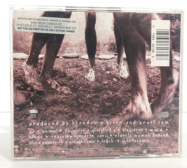 Pearl Jam CD 1993 - Etsy