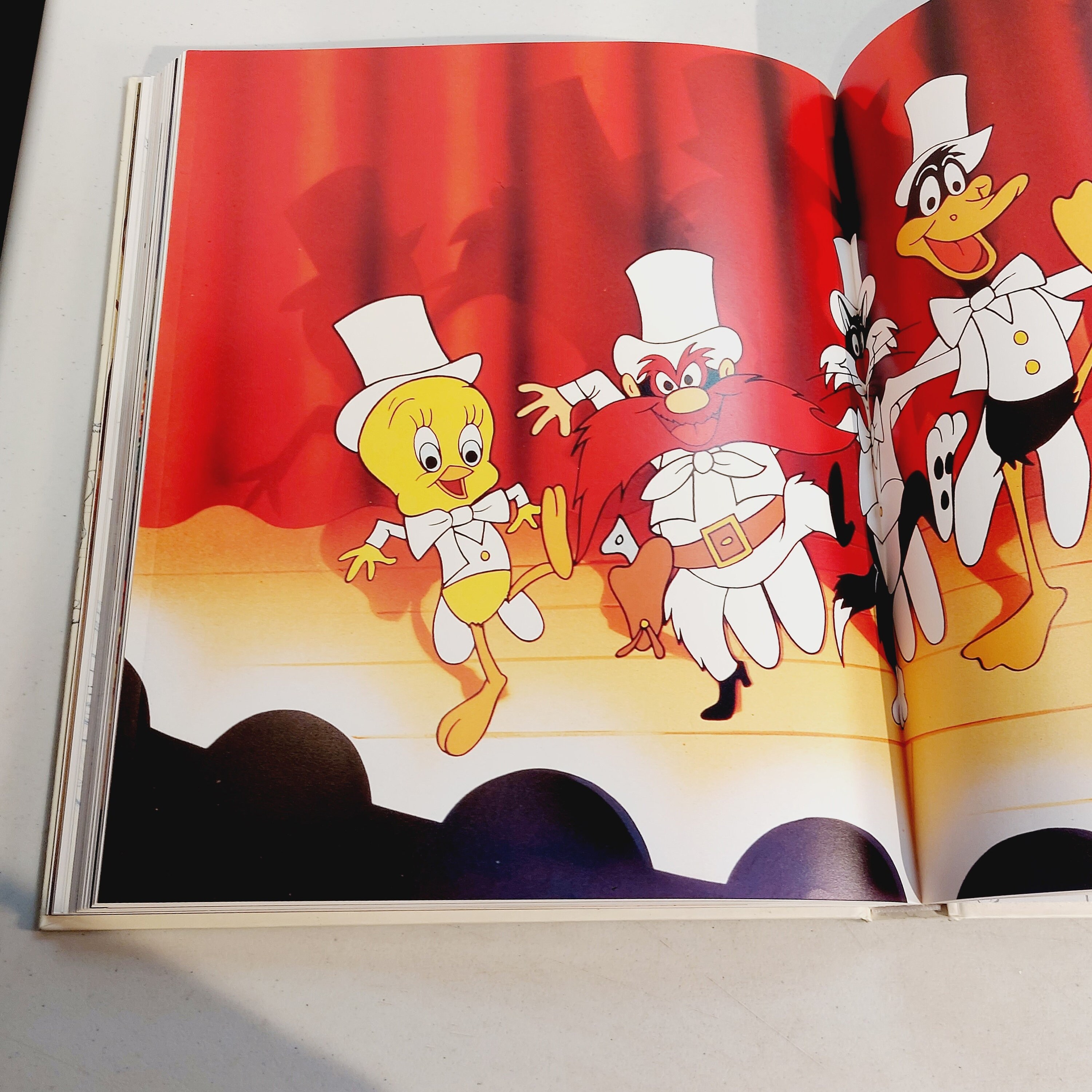 Vtg Warner Bros. Animation Art Book -hardcover - Etsy