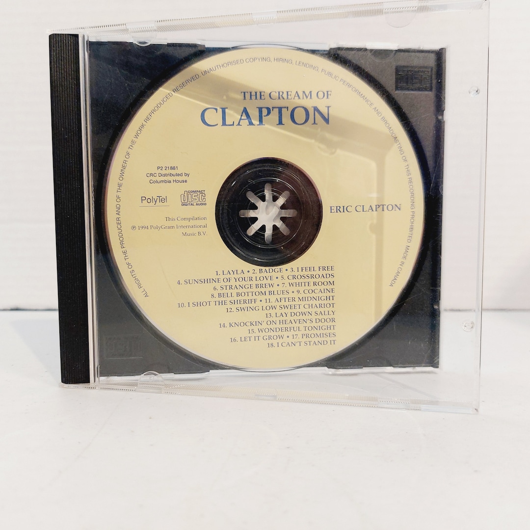 Eric Clapton: the Cream of Clapton (CD, 1994) - Etsy