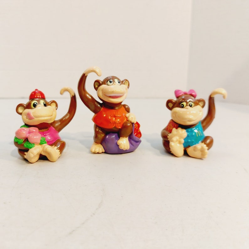 Vtg 1992 Big Go Happy Meal Monkeys - Etsy