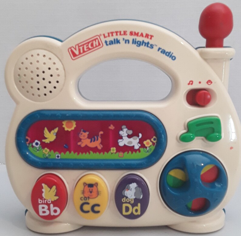 Vtech Little Smart Talk N Lights Radio Musical Sounds - Etsy