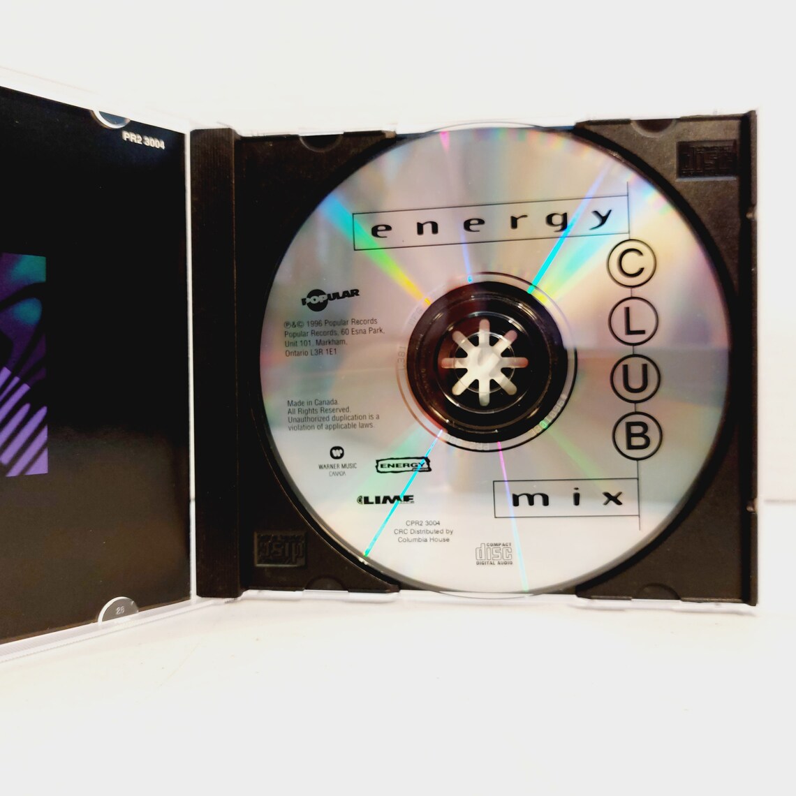 Energy Club Mix by Various Artists (CD, 1996) - Etsy
