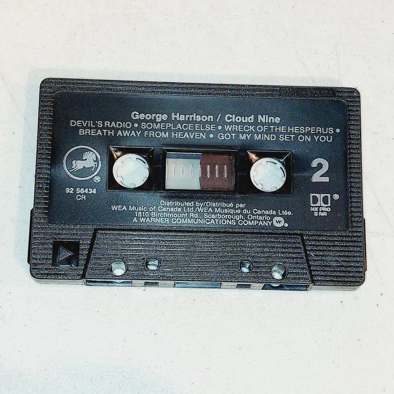 George Harrison ~ Cloud Nine (cassette Tape, 1987) Tested and Works - Etsy