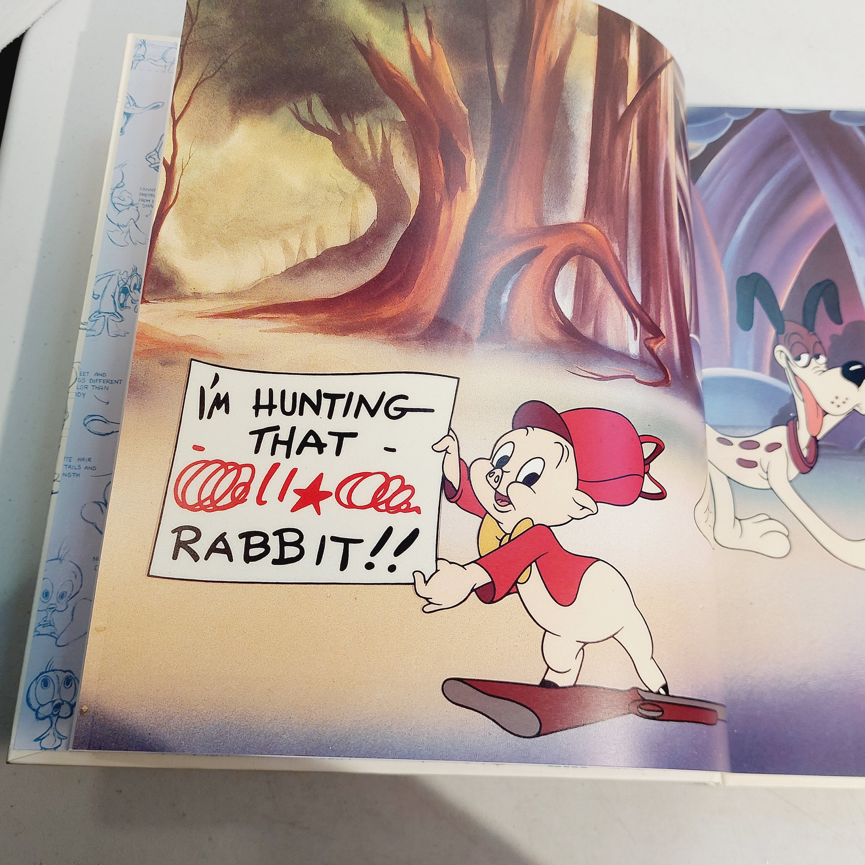 Vtg Warner Bros. Animation Art Book -hardcover - Etsy