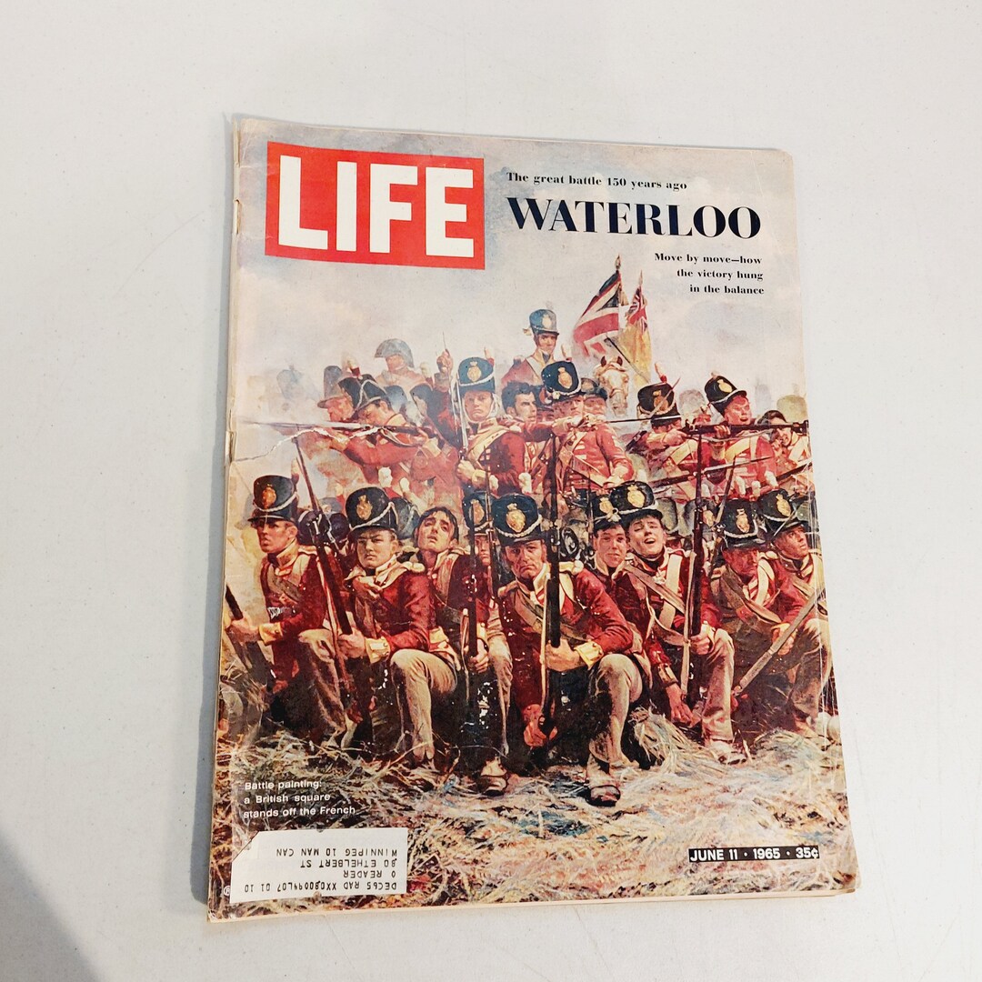 Vtg LIFE Magazine June 11, 1965 - the Great Battle 150 Years Ago ...
