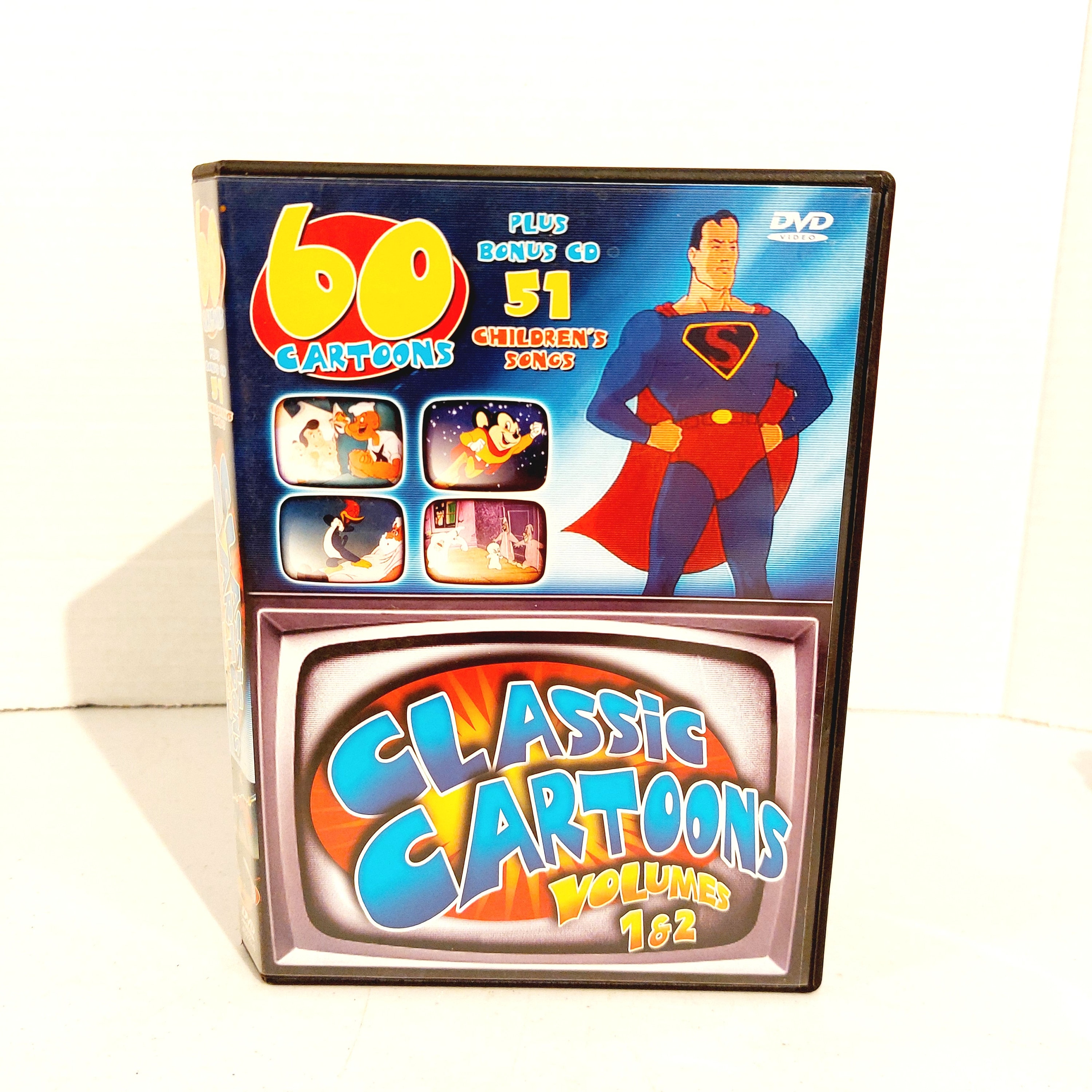 Classic Cartoons Vol 1 And 2 On Dvd Etsy