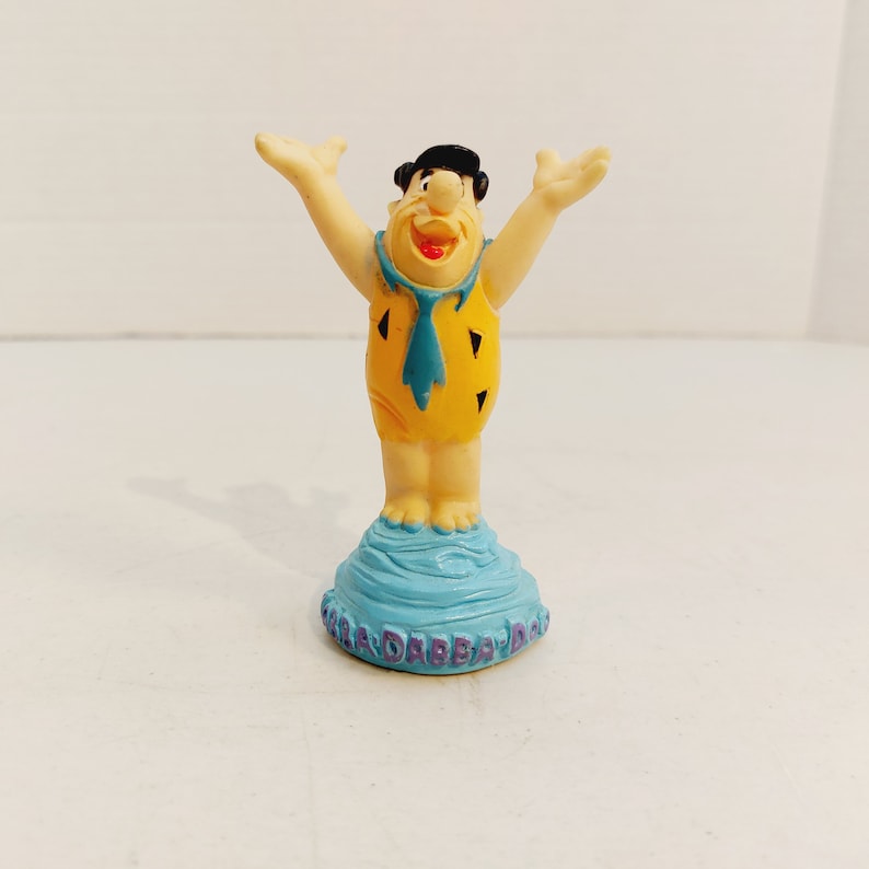 Vtg 1998 Fred Flinstone Rubber Figurine 4" - Etsy