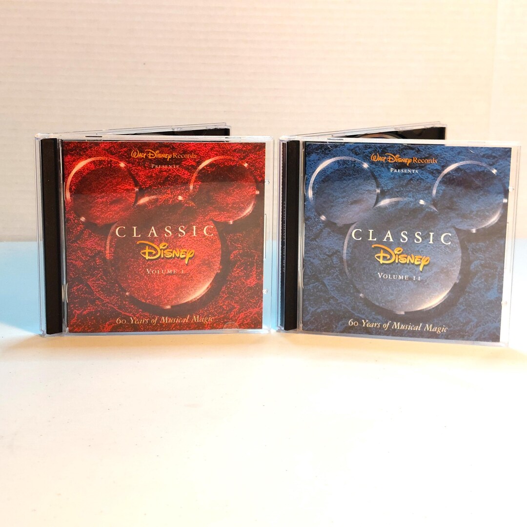 Disney Classic CD Volume 1 & 2 60 Years of Musical Magic CD Tested and ...