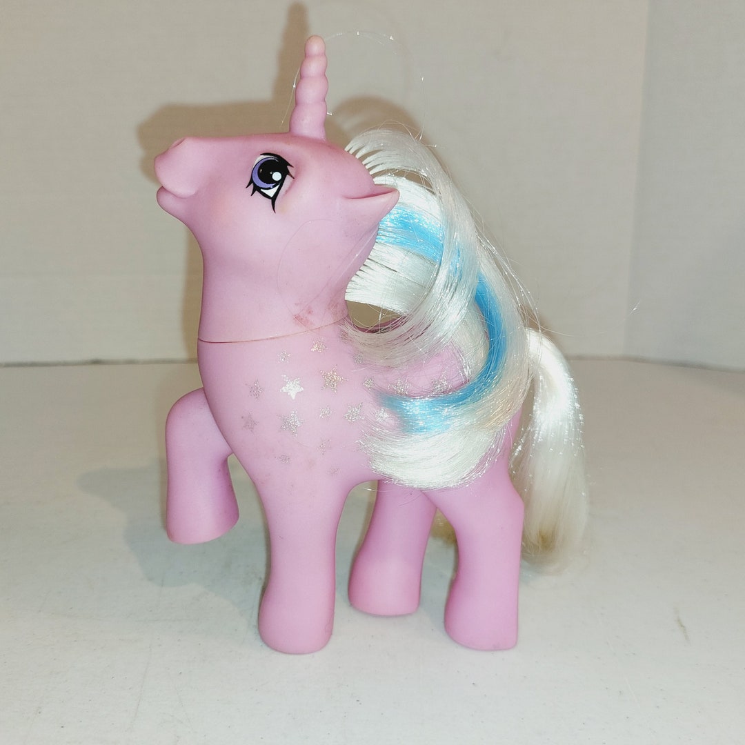 Vtg 1987 My Little Pony G1 Unicorn Milky Way Stars Twice as Fancy ...