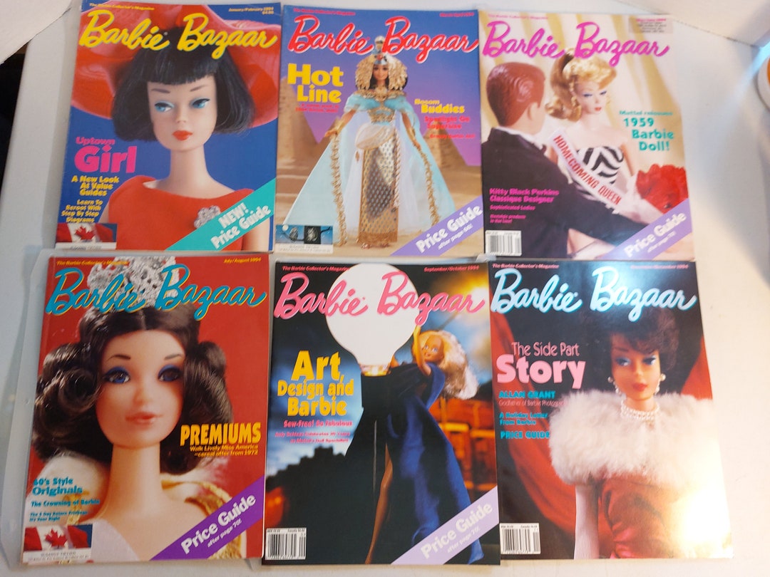 Vtg Barbie Bazaar Magazine 1994 - Complete - Etsy