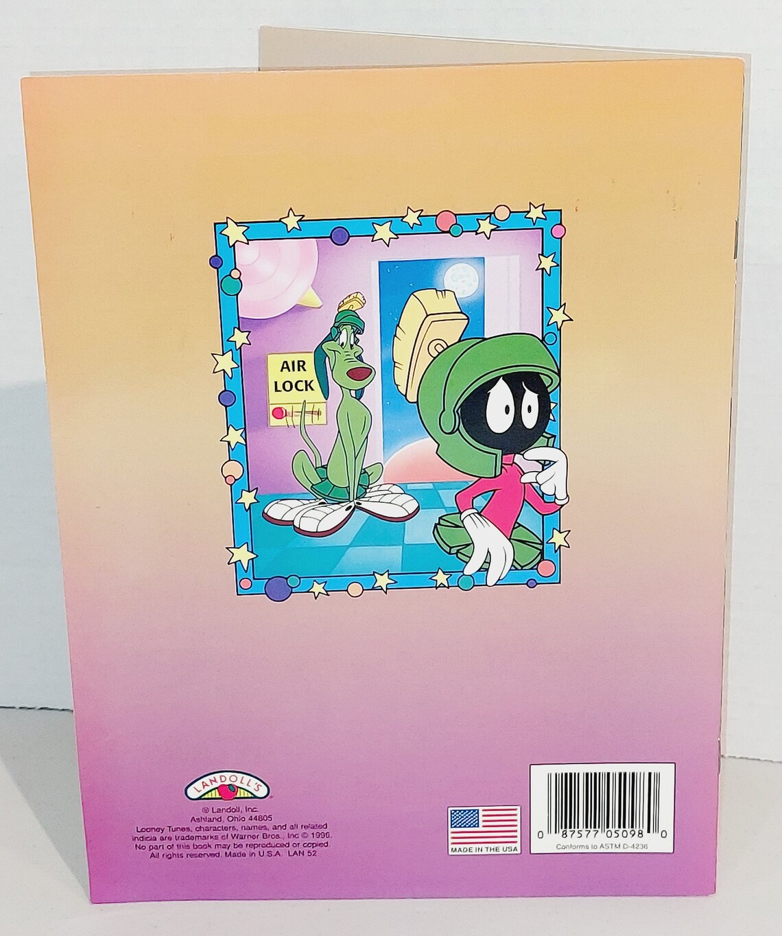 Warner Bros Coloring and Activity Book 1996- NOS - Etsy