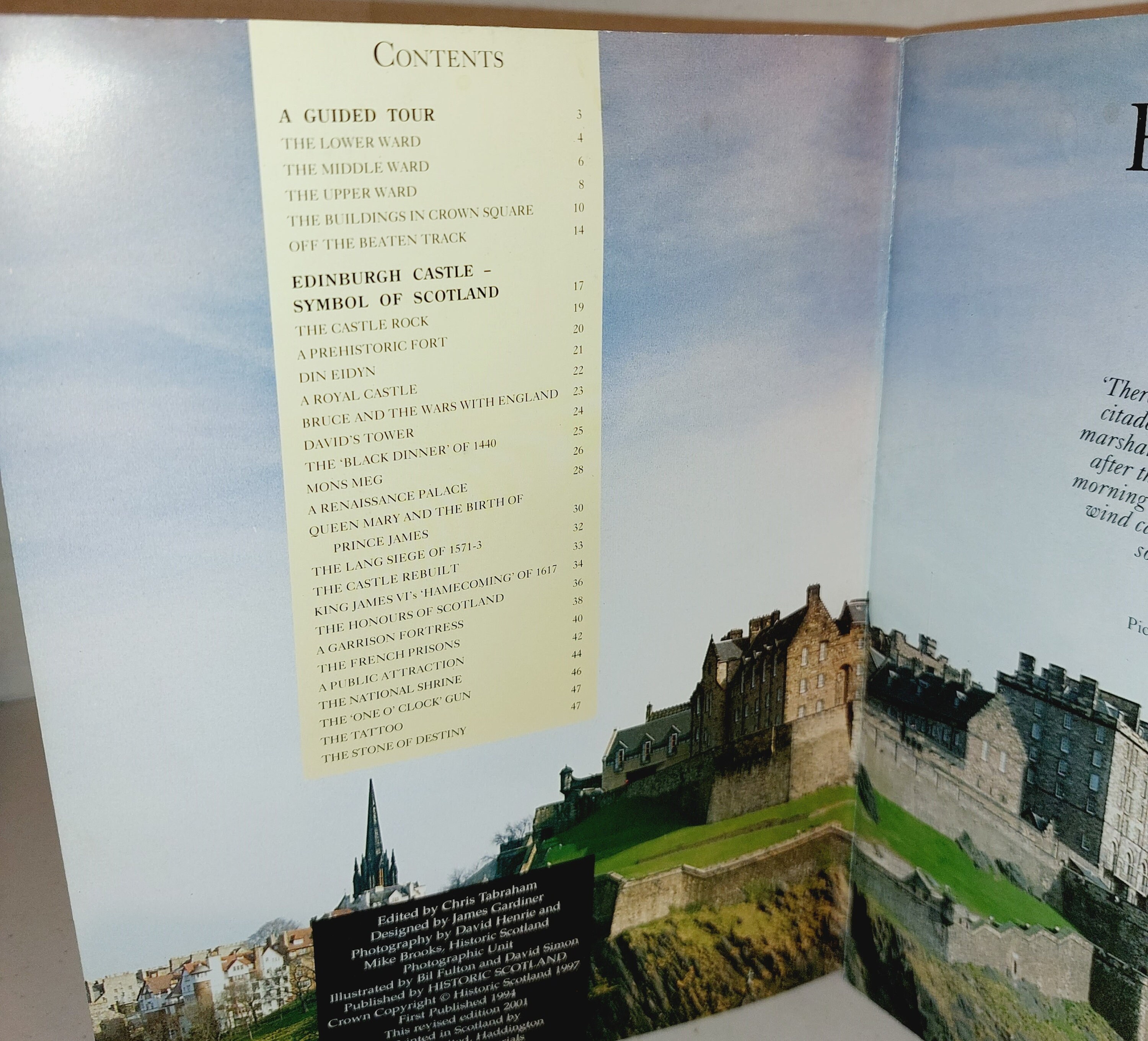 Historic Scotland Edinburgh Castle Souvenir Guide - Etsy