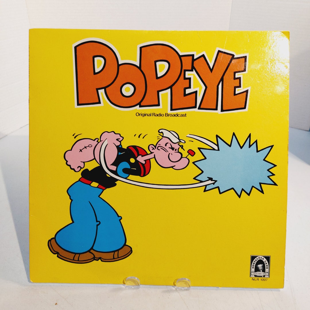 Popeye Original Radio Broadcast (vinyl LP, 1979) - Etsy