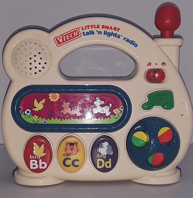 Vtech Little Smart Talk N Lights Radio Musical Sounds - Etsy