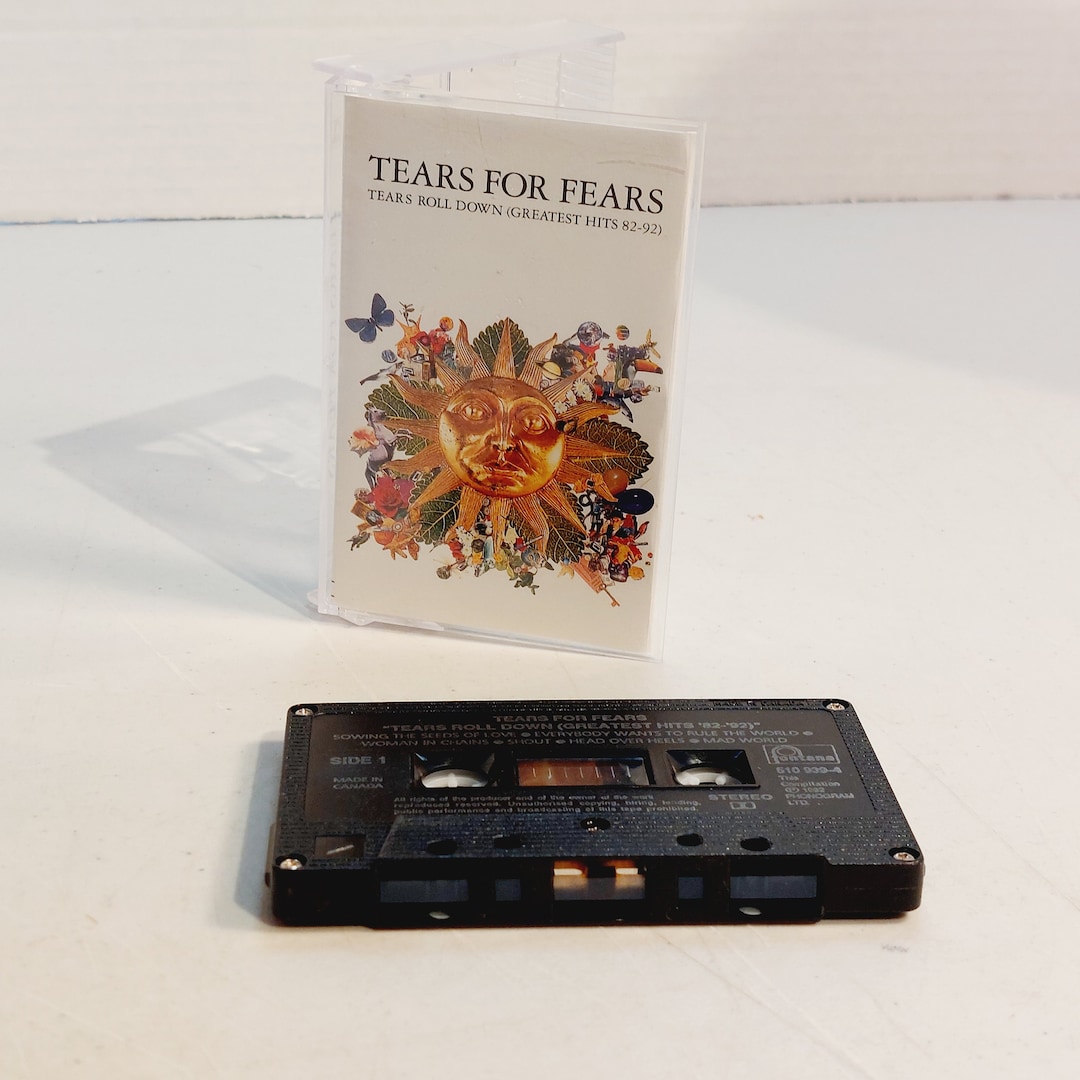 Tears for Fears ~ Tears Roll Down (cassette Tape, 1992) Tested and ...