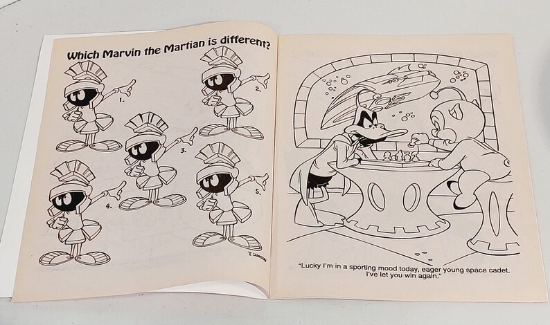 Warner Bros Coloring and Activity Book 1996- NOS - Etsy