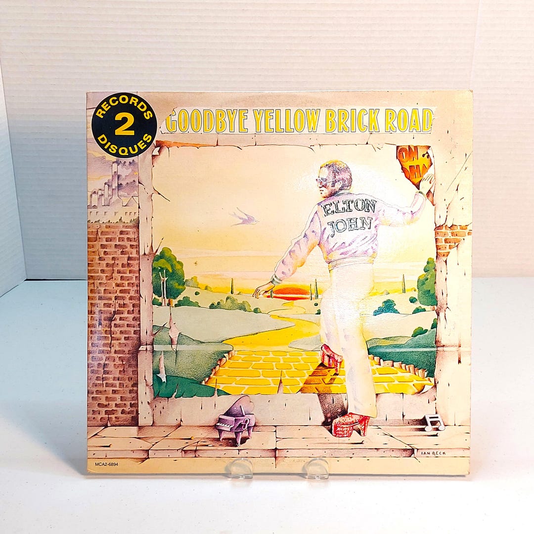 Elton John Goodbye Yellow Brick Road Original (double LP, 1973) - Etsy