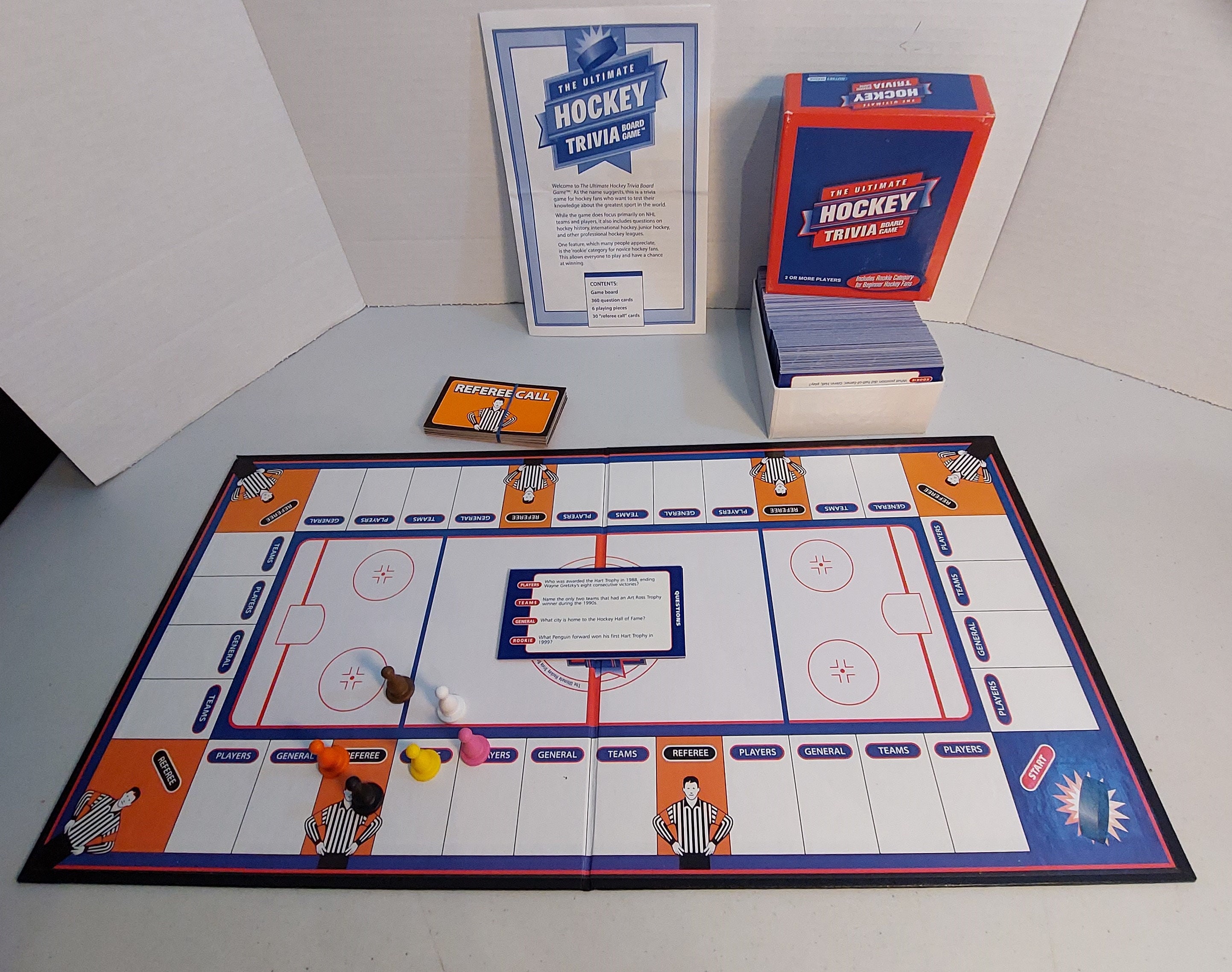 The Ultimate Hockey Trivia Game Complete - Etsy