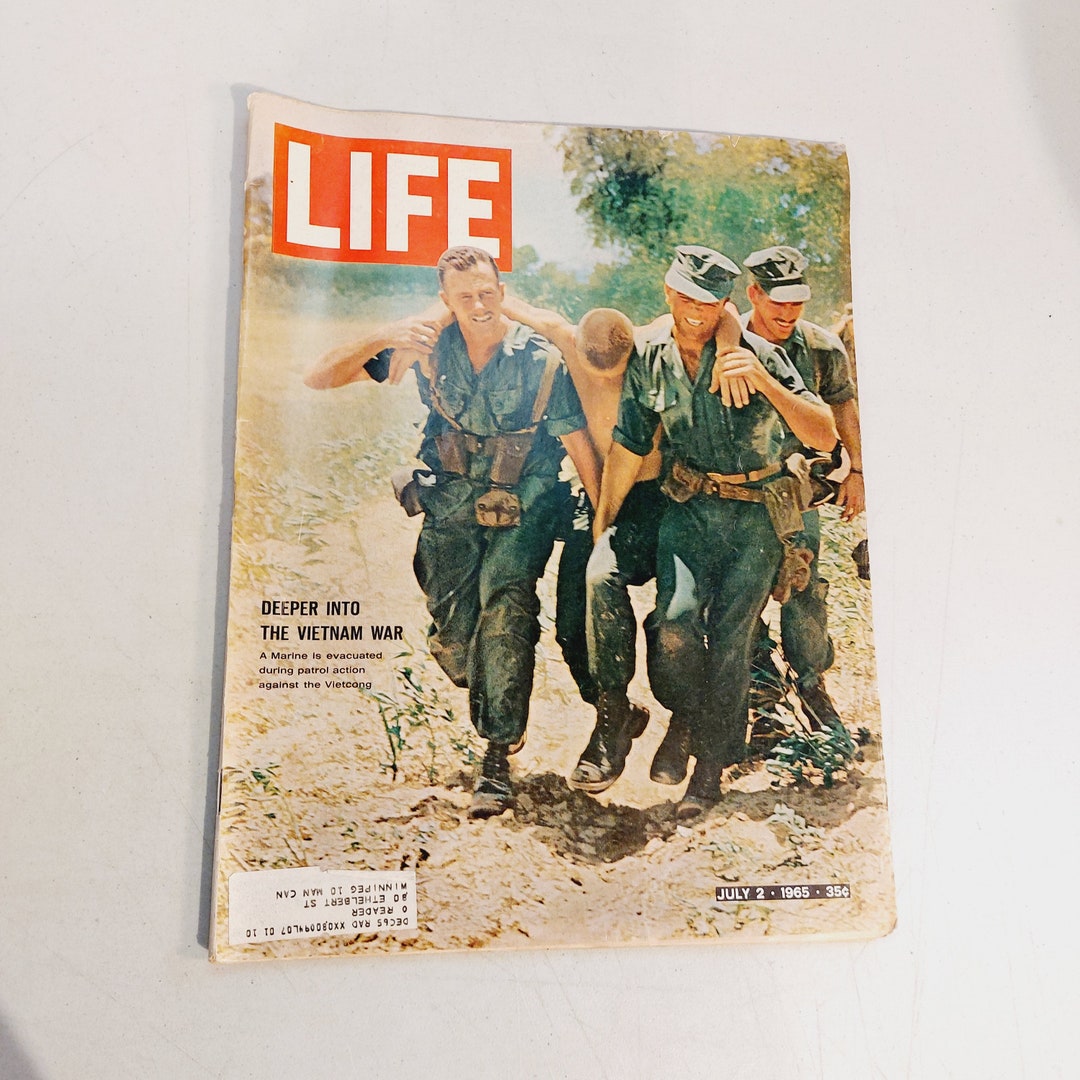 Vtg Life Magazine July 2 1965 Deeper Into the Vietnam War - Etsy