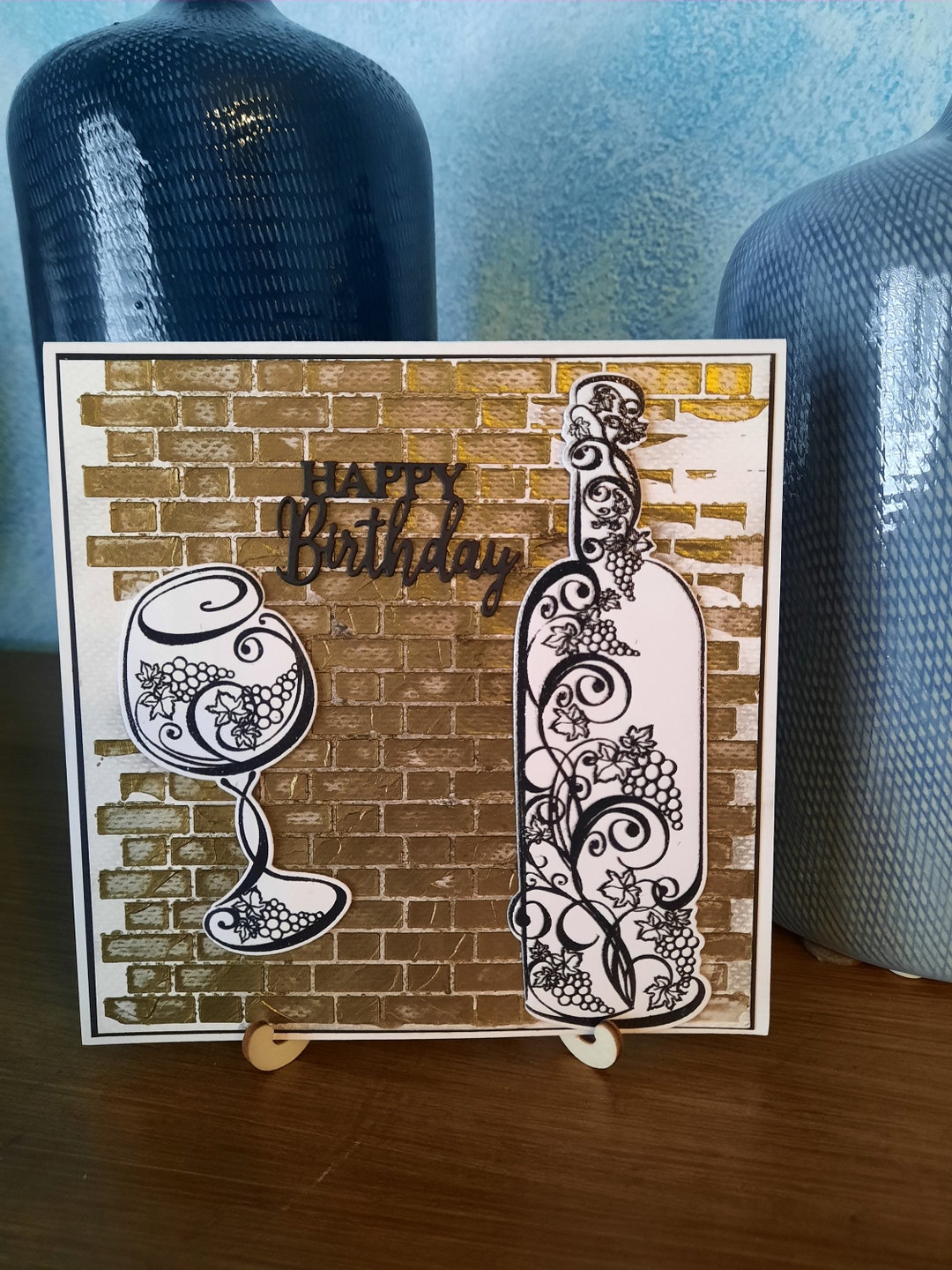Hand Made Happy Birthday Gift Card - Etsy