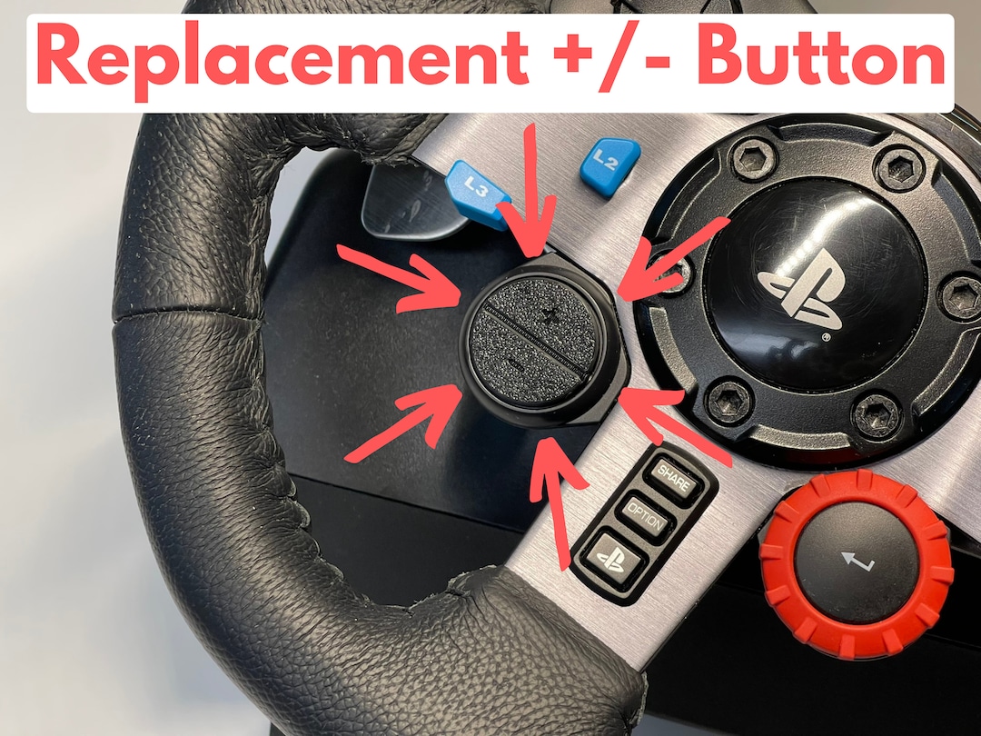 Logitech G29 Replacement +/- Button (STL File) - Etsy