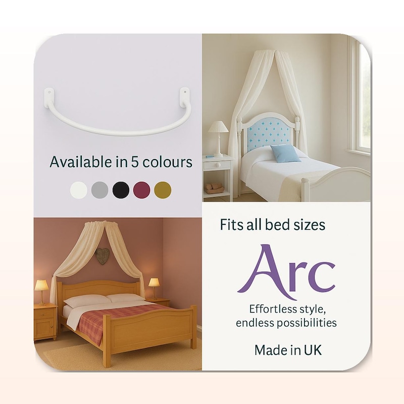 King Canopy Headboard - Etsy UK