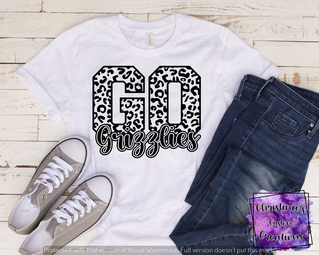 Go Grizzlies SVG, PNG, JPG, Digital Design for Design Space, Silhouette ...