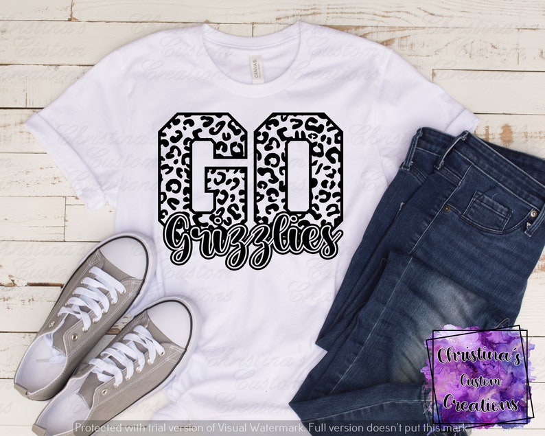 Go Grizzlies SVG PNG JPG Digital Design for Design Space - Etsy