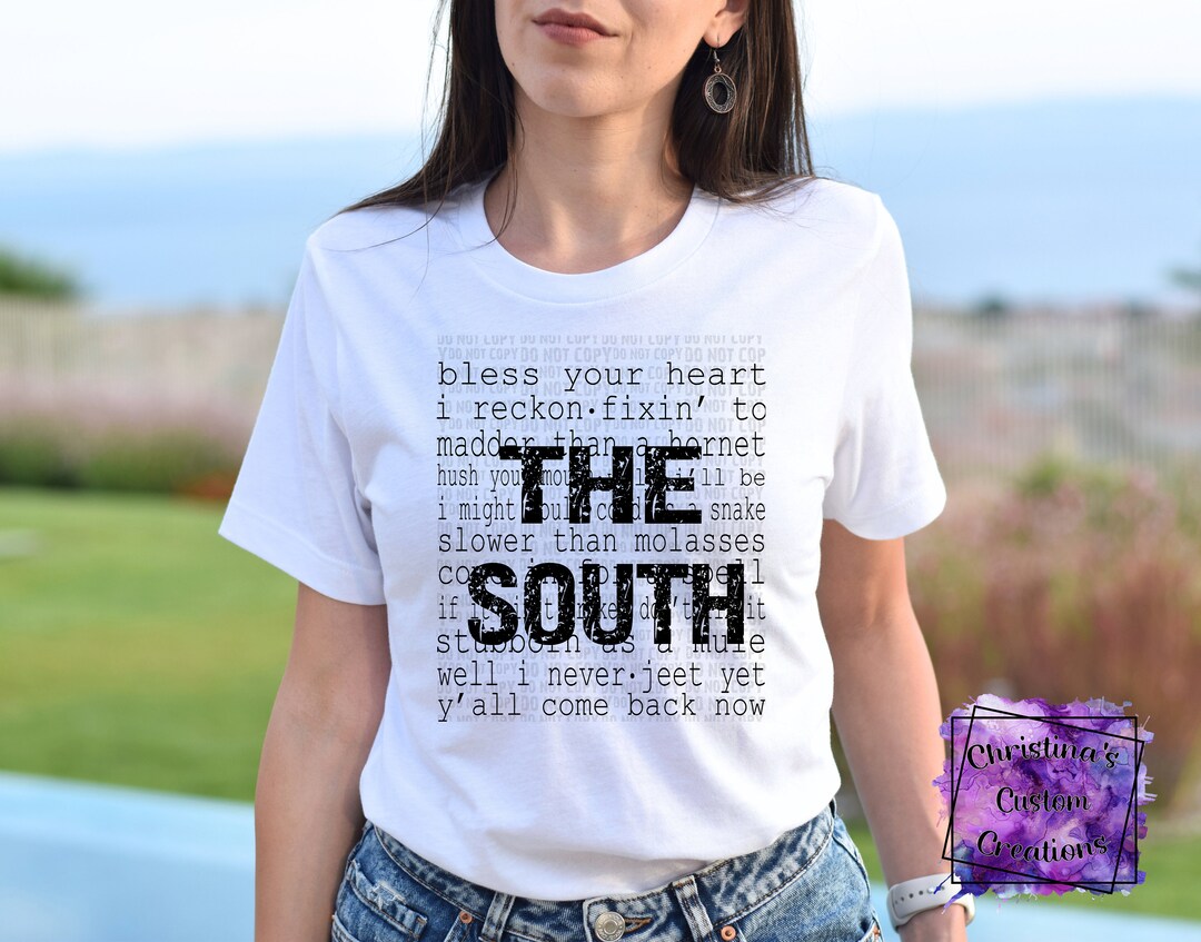 The South SVG, PNG, JPG, Digital Design for Cricut, Silhouette, Etc. - Etsy